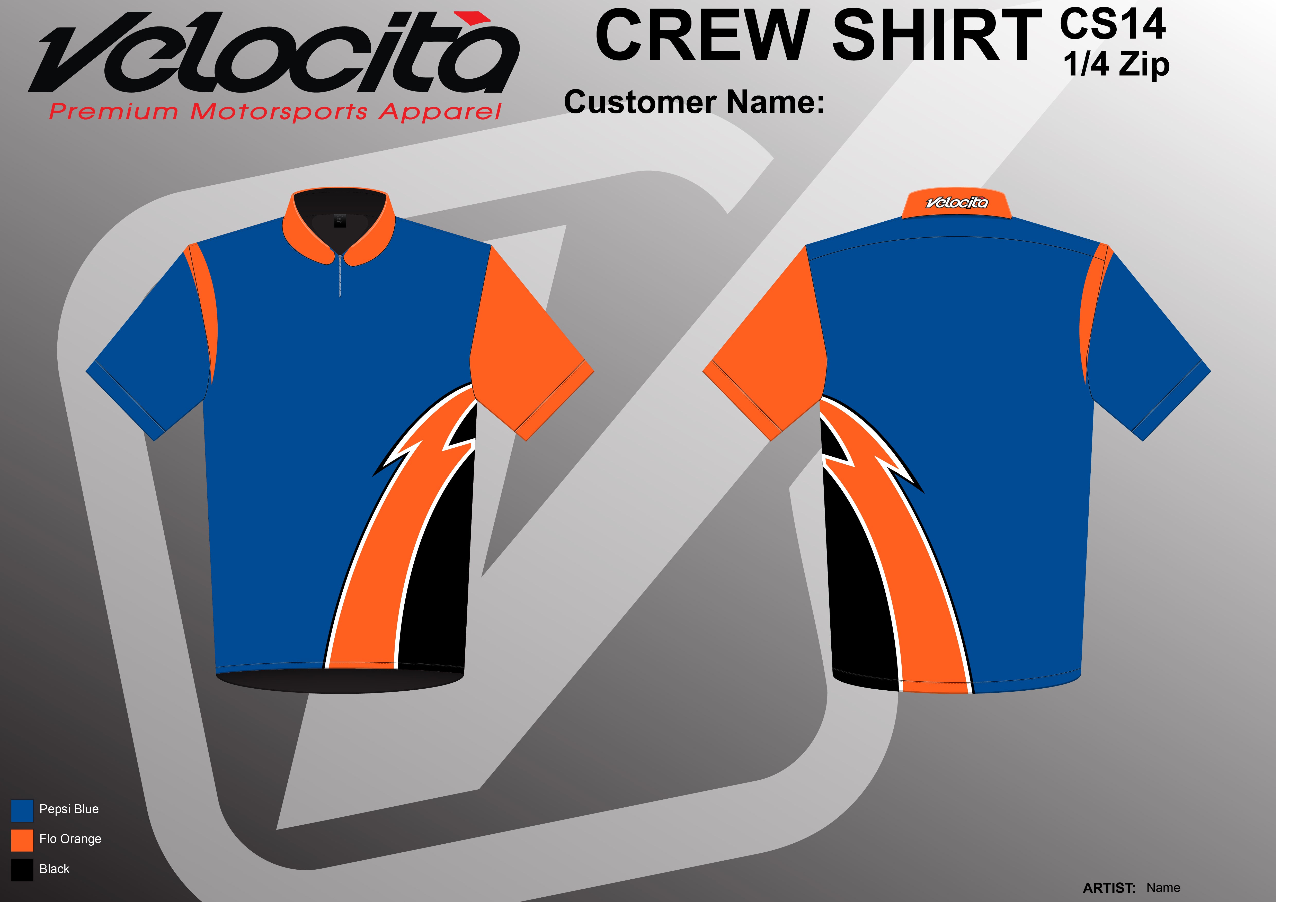 Crew Apparel– Velocita-USA