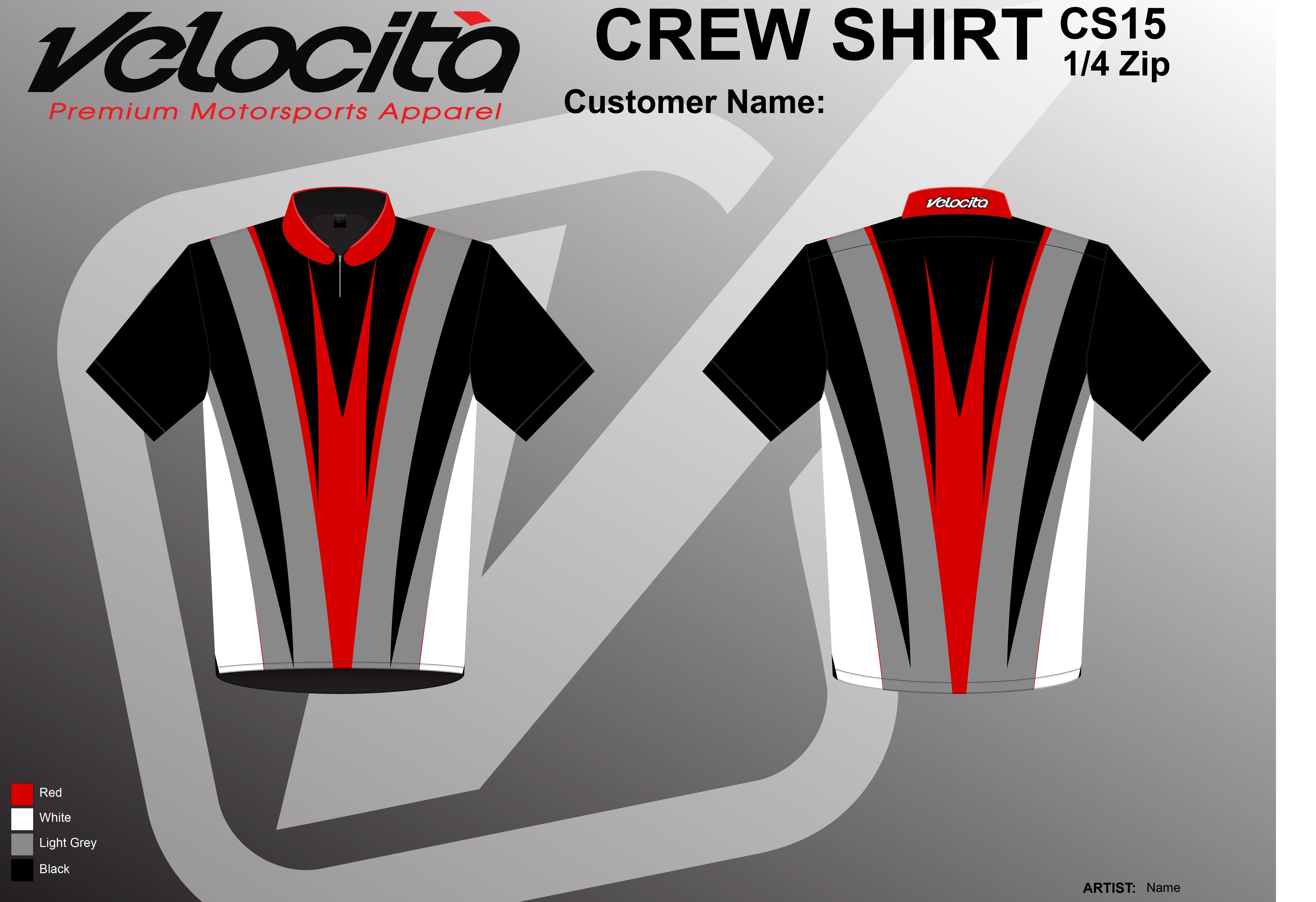 Crew Apparel– Velocita-USA
