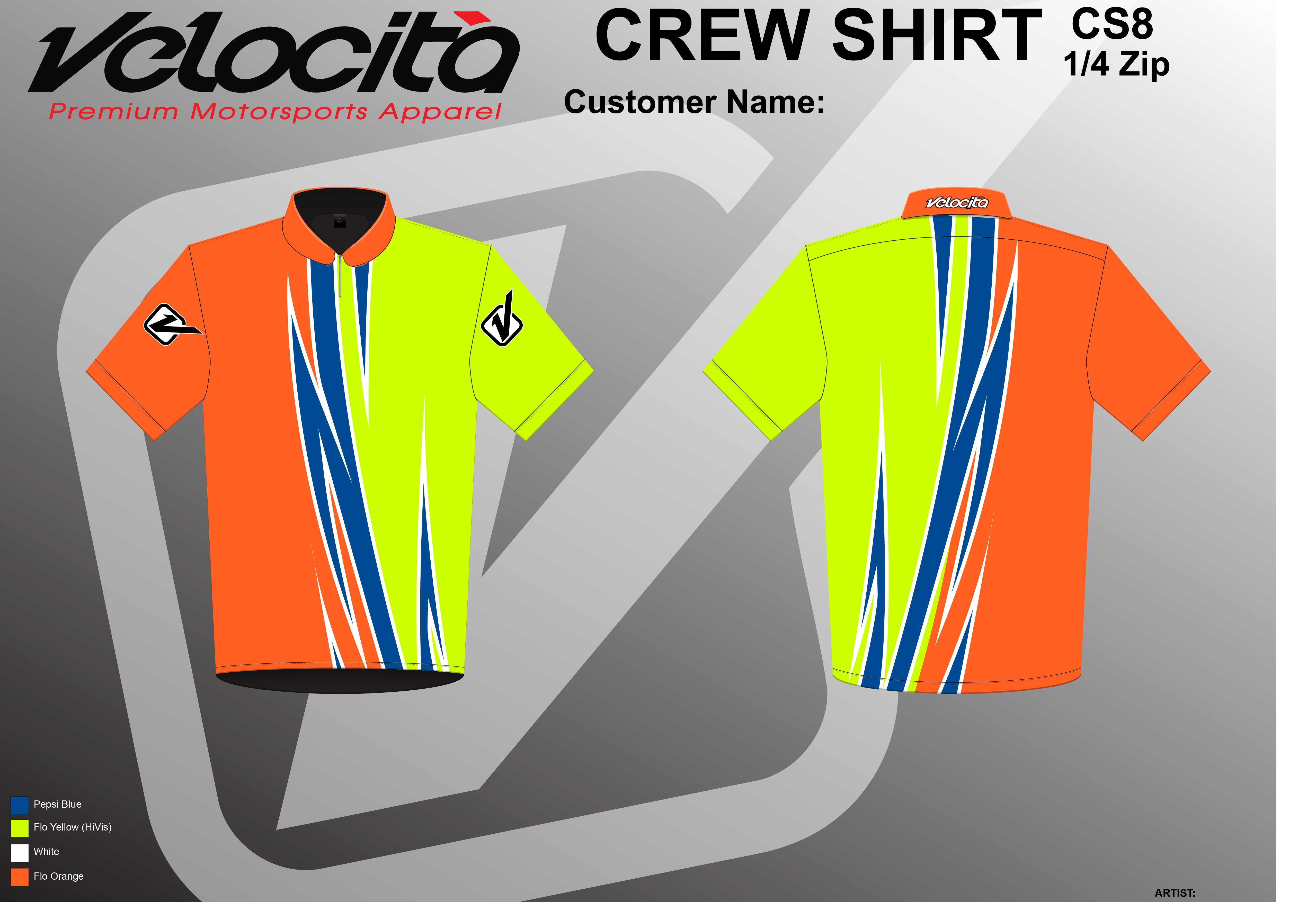 Crew Apparel– Velocita-USA