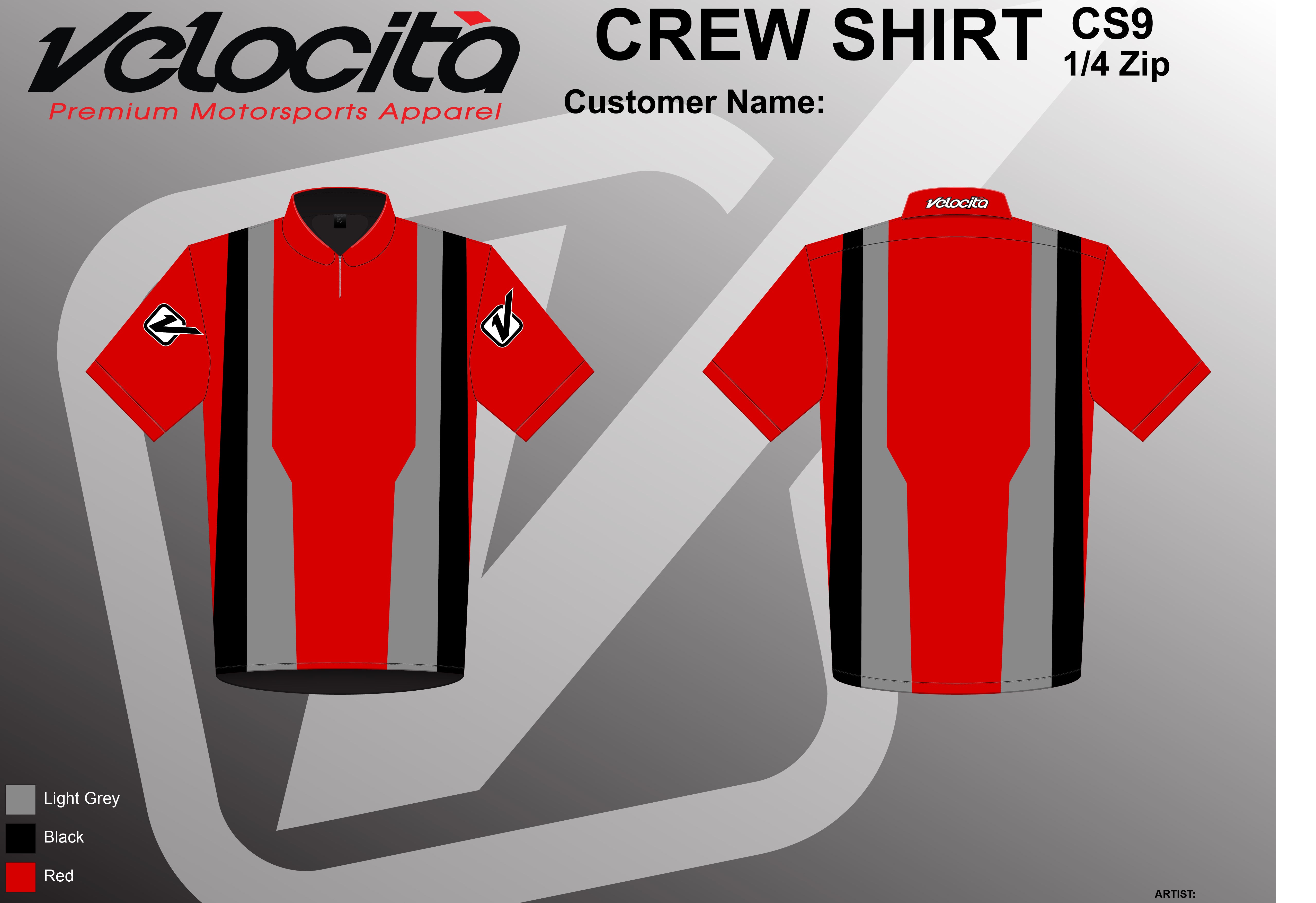Crew Apparel– Velocita-USA