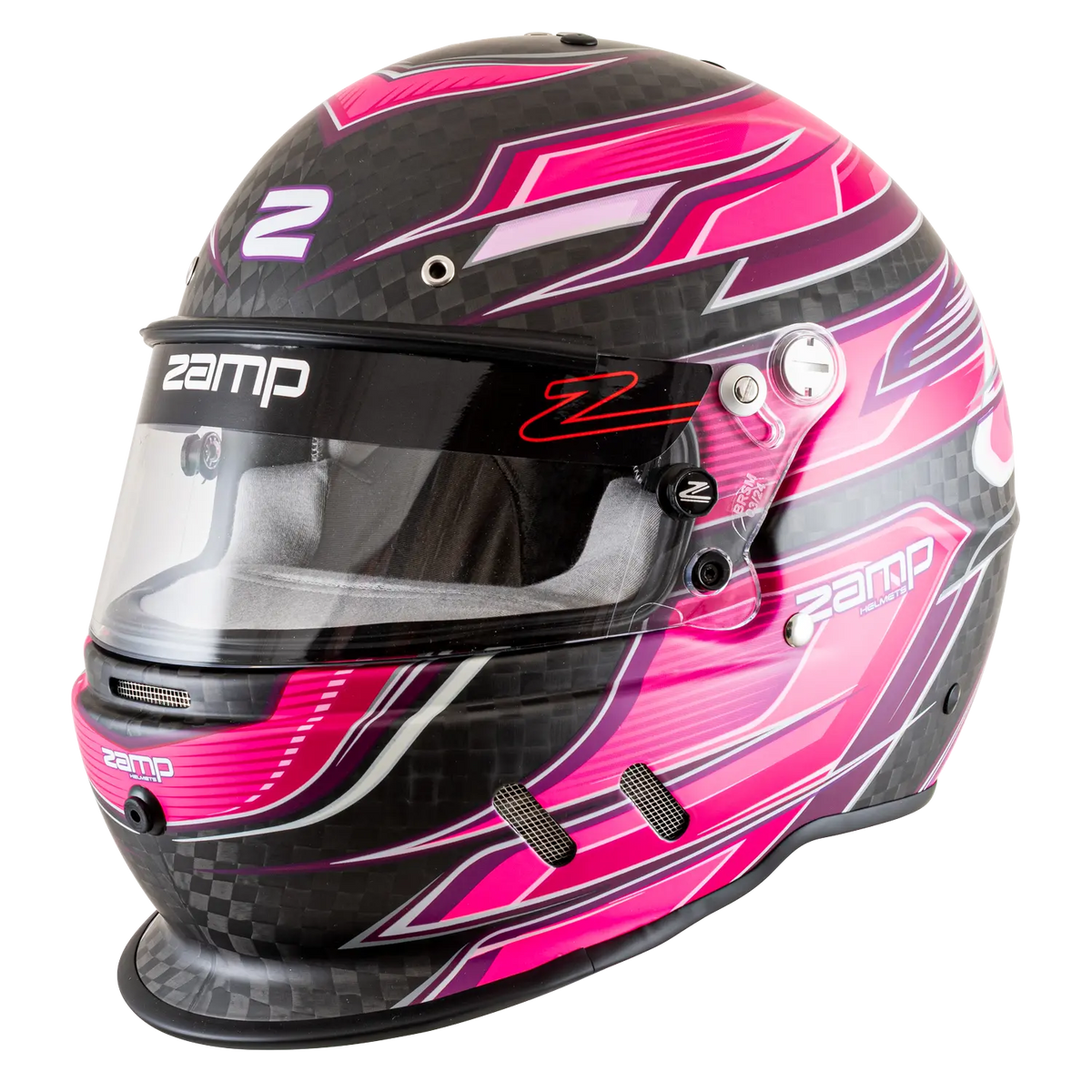 RZ-67 - Carbon Fiber - Pink Graphic Helmet– Velocita-USA