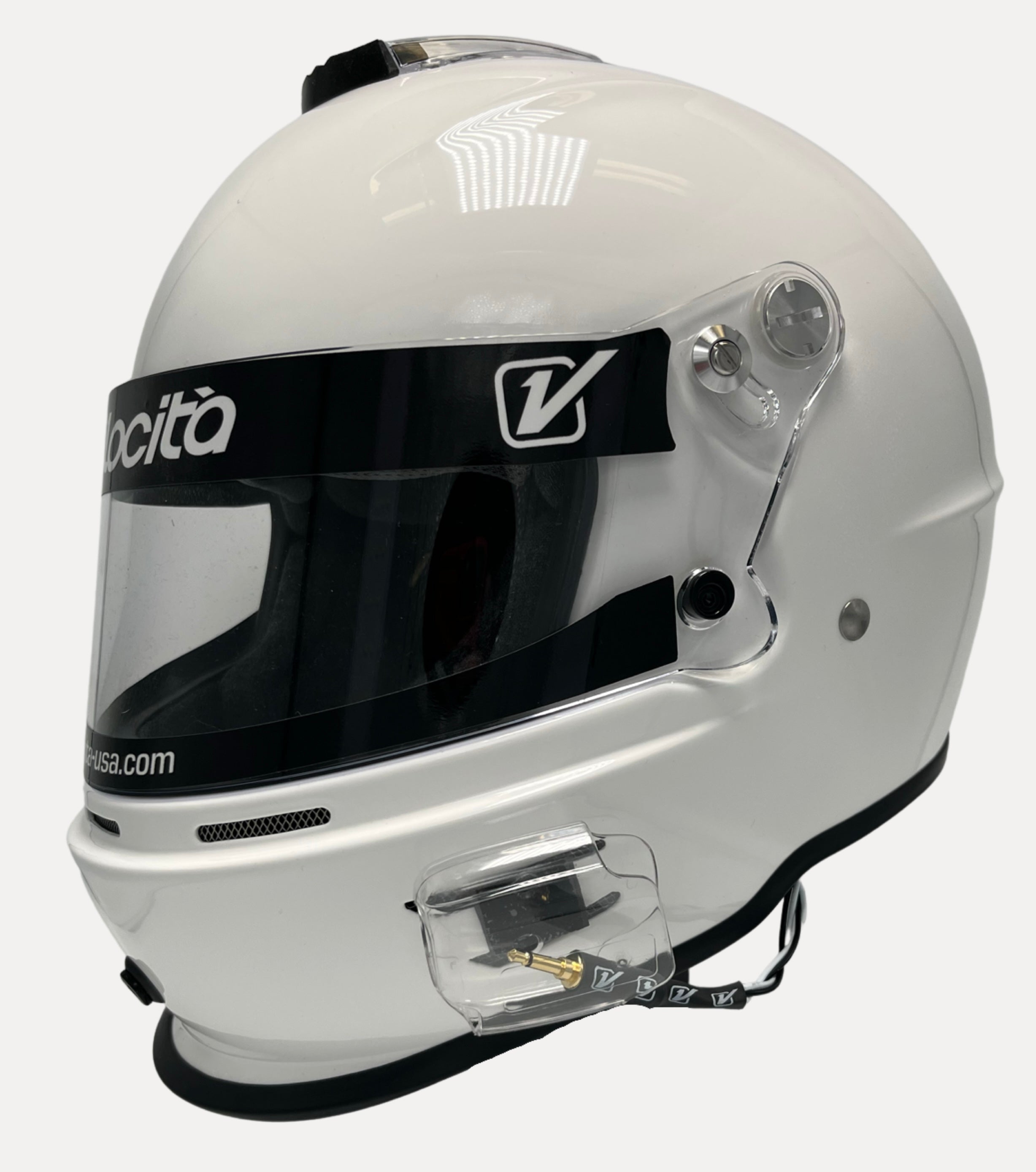 RZ 42 Youth Pro Series Gloss White Helmet– Velocita-USA