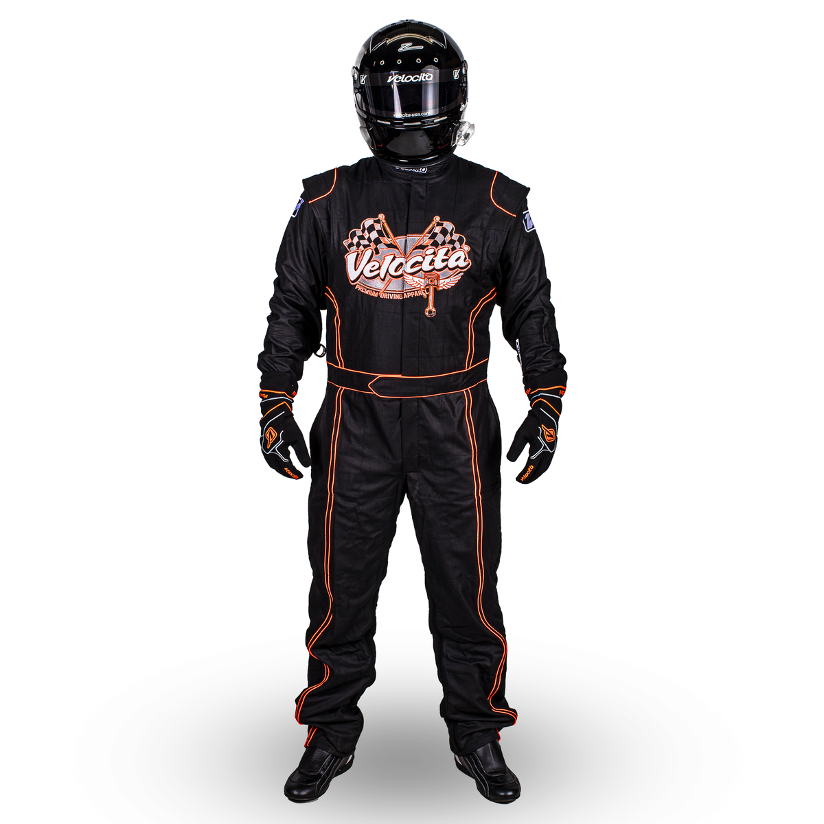 EXTENDED SIZES Velocita Wings and Pistons Suit– Velocita-USA