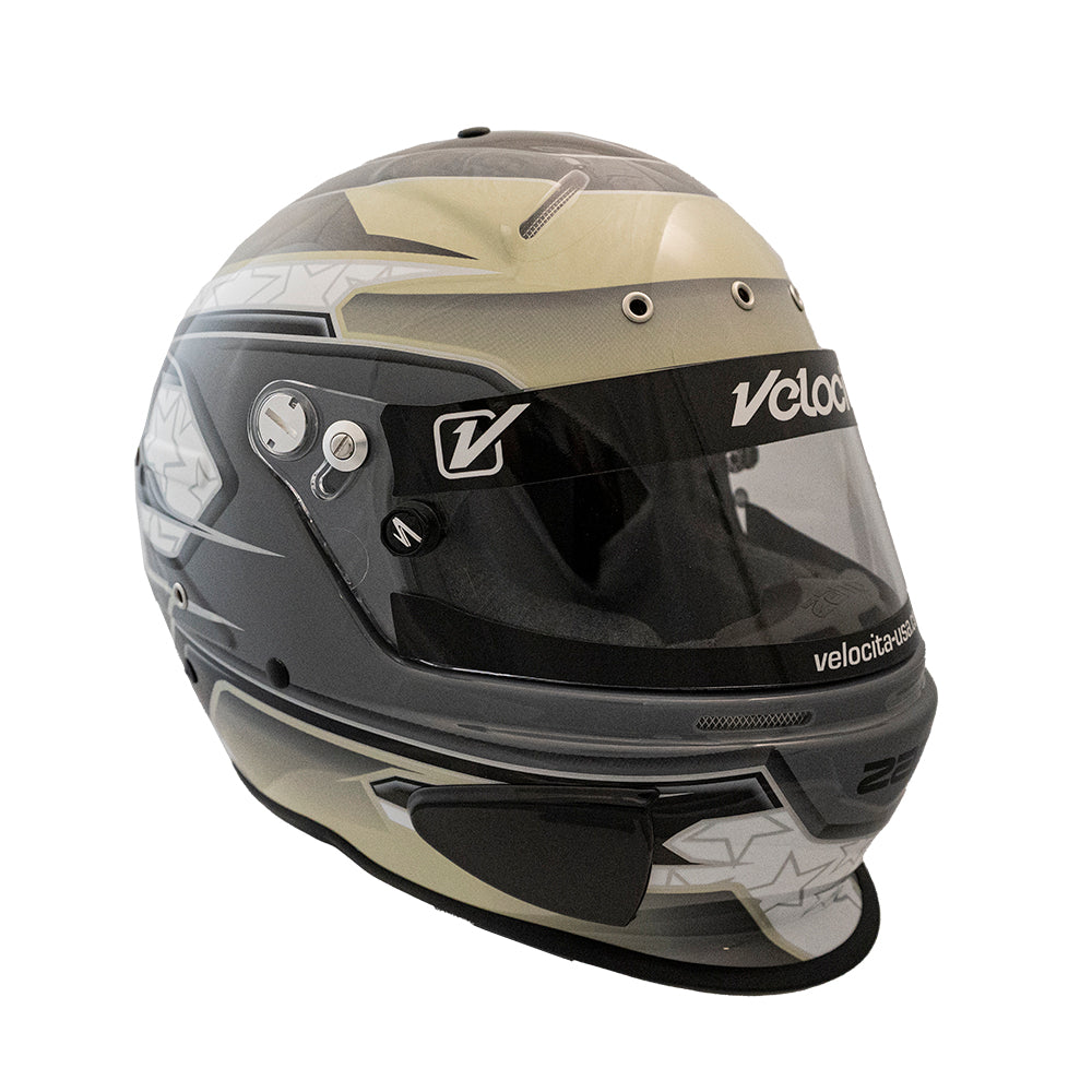 RZ-70 Pro Series Helmet Lt. Gray/Gray– Velocita-USA
