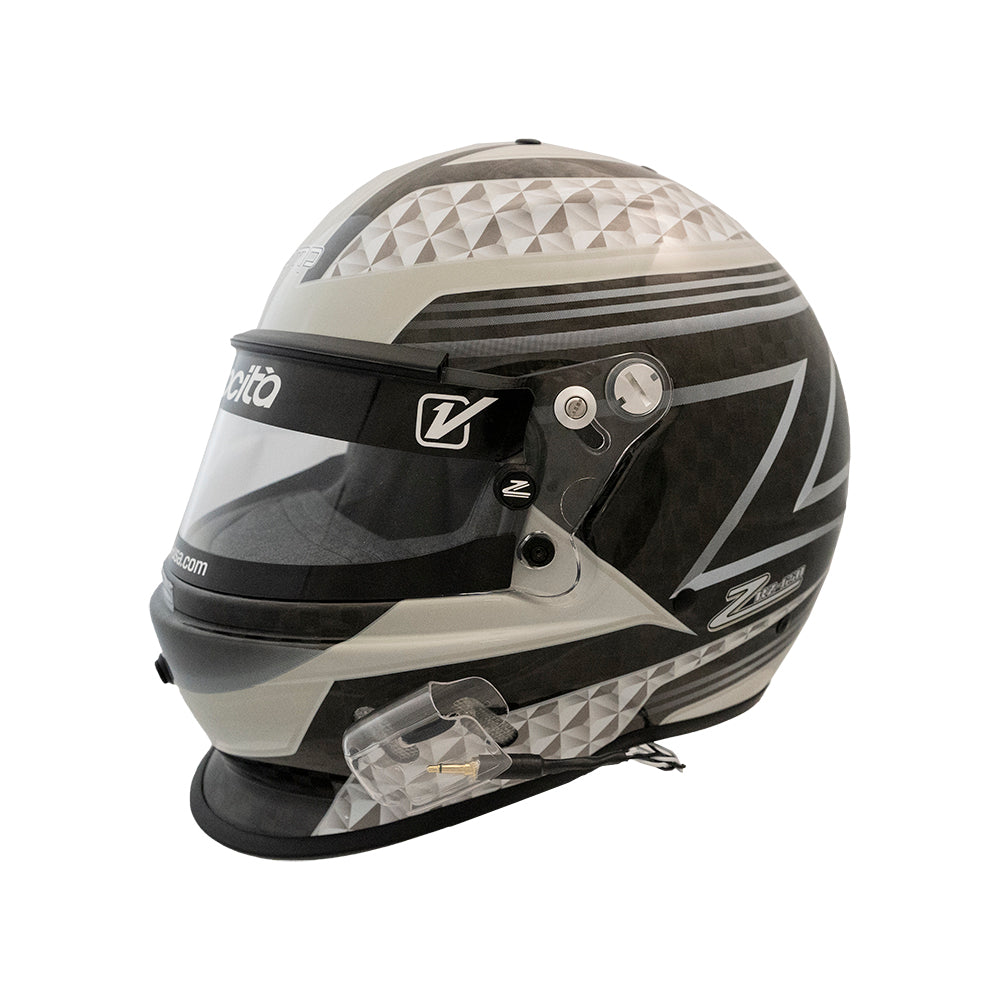 RZ-65D Pro Series - Carbon Fiber Black/Gray Graphic Helmet– Velocita-USA