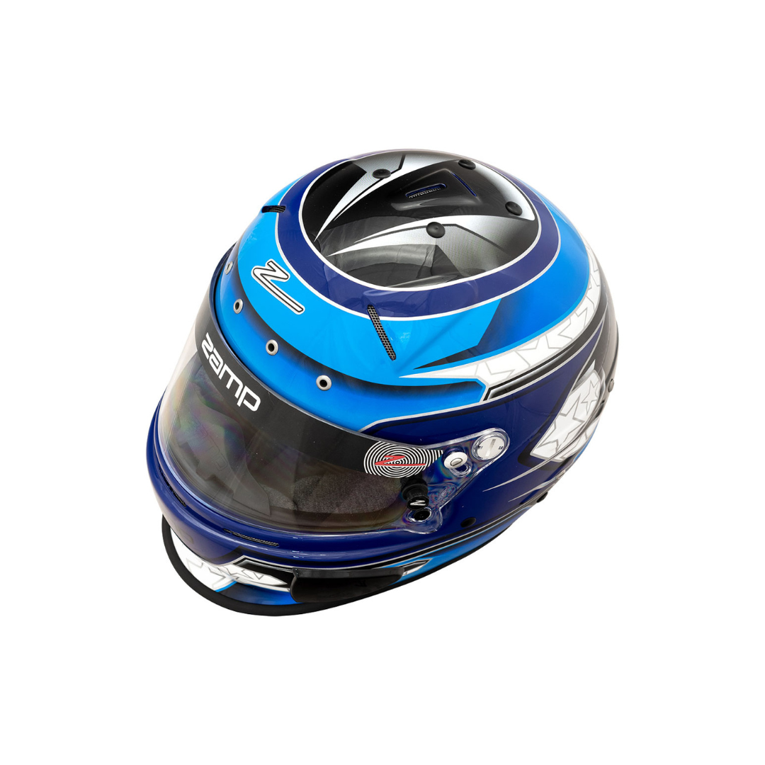 RZ-70 Switch Helmet Graphic Blue/Light Blue– Velocita-USA