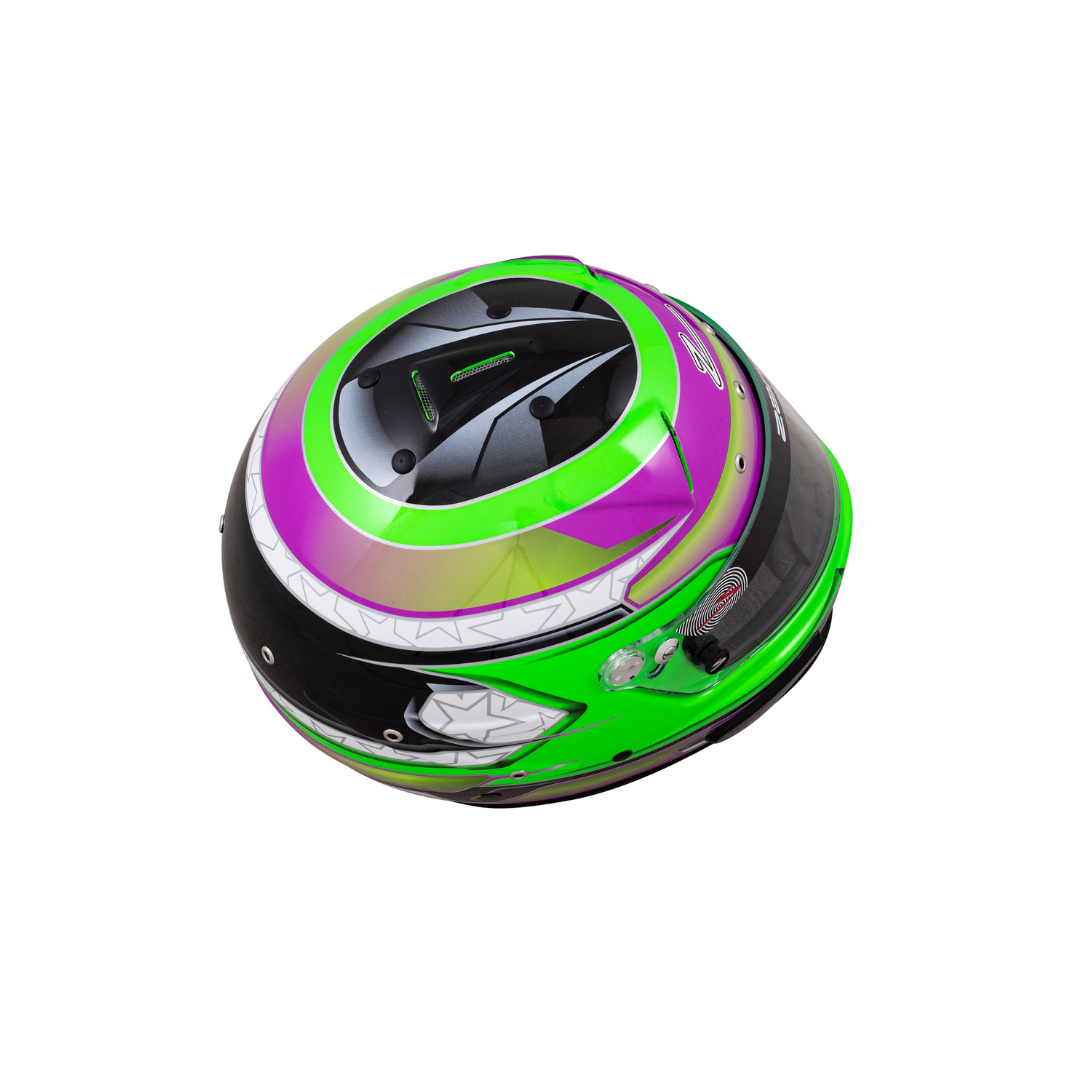 RZ-70 Pro Series Helmet Green/Purple– Velocita-USA