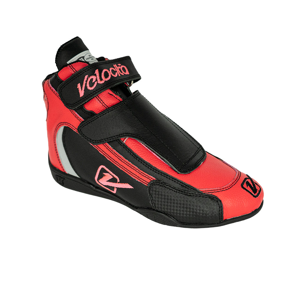 Velocita Ultimate Racing Shoes w Lace Cover SFI-5– Velocita-usa